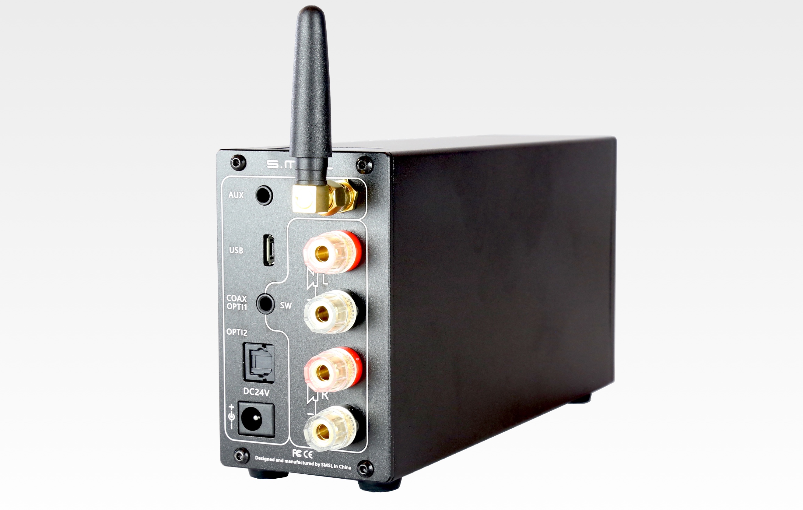 SMSL AD18 2x80w – Bluetooth, USB, COAXIAL, Optical, Headphone | Voll Audio